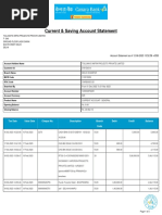 Indian Bank Statement | PDF | Business | Finance & Money Management