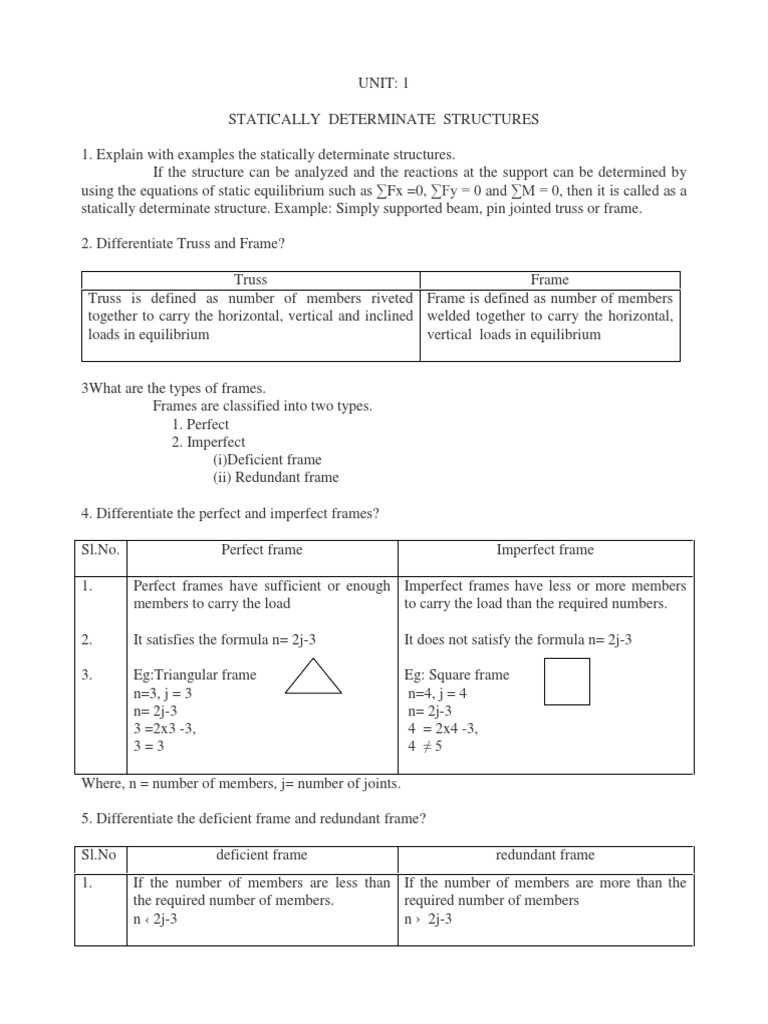 2 Mark Questions AER18R274 | PDF