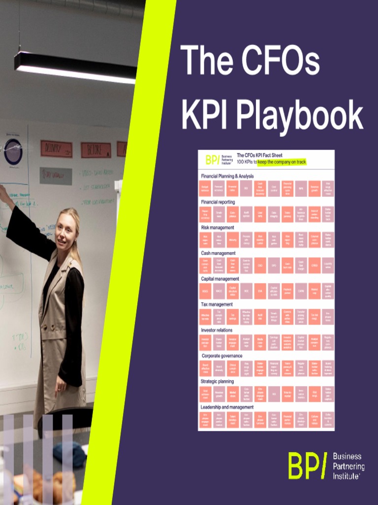 The CFOs KPI Playbook | PDF