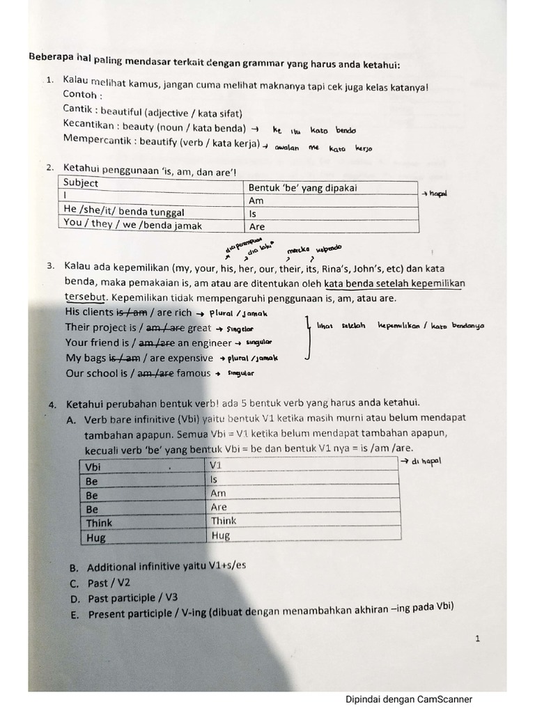 Materi Basic Mrs. Jun | PDF