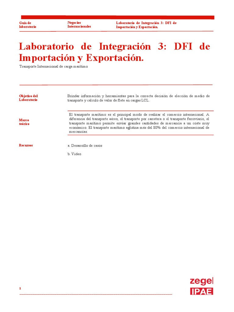 Carta de Embarque Marítimo: Guía Práctica | PDF