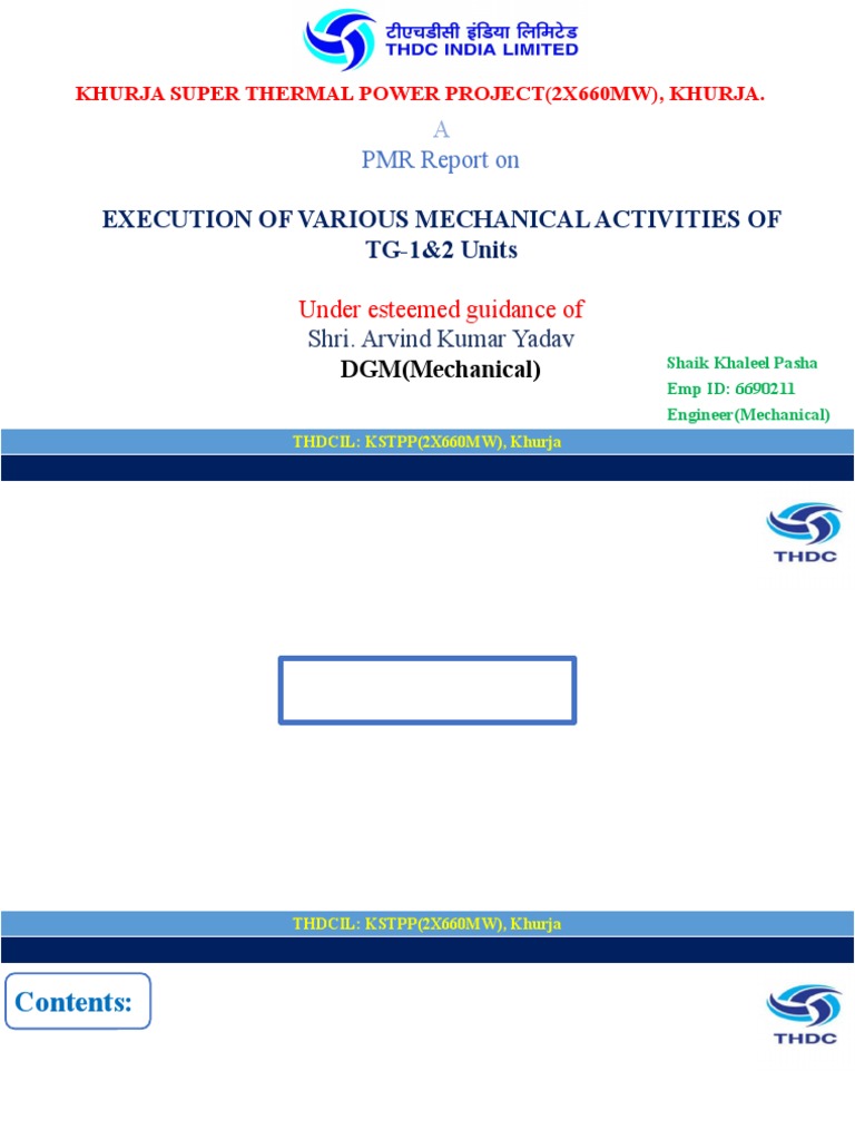 PMR Presentation | PDF