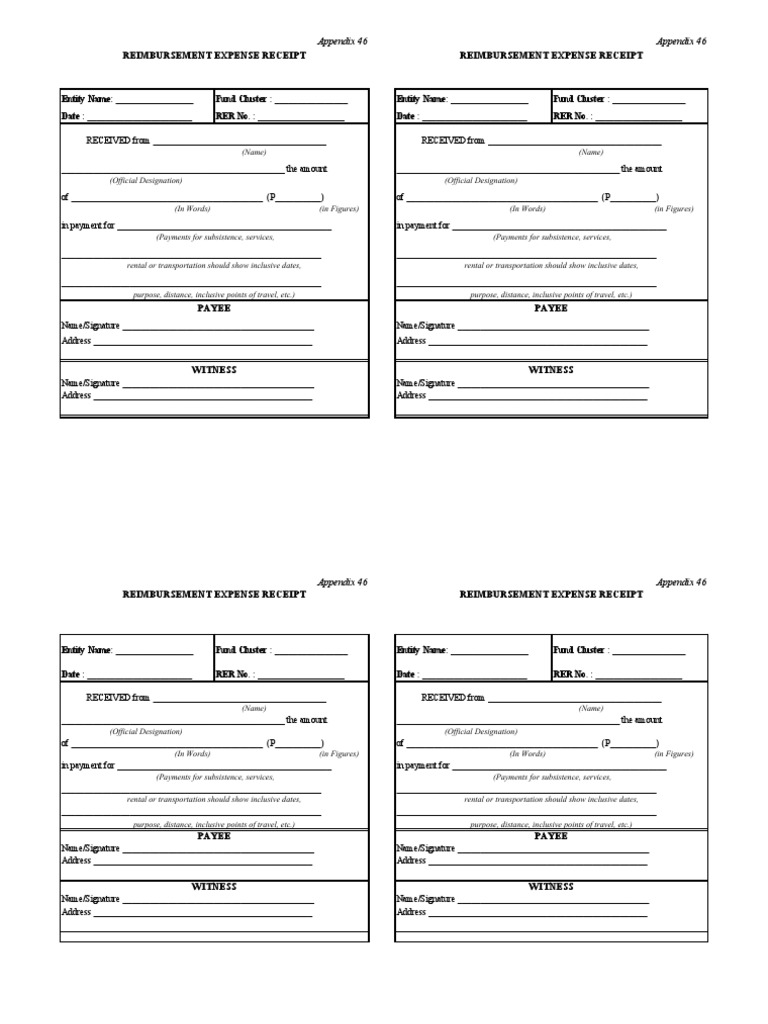 Appendix 46 RER | PDF | Payments | Government Finances
