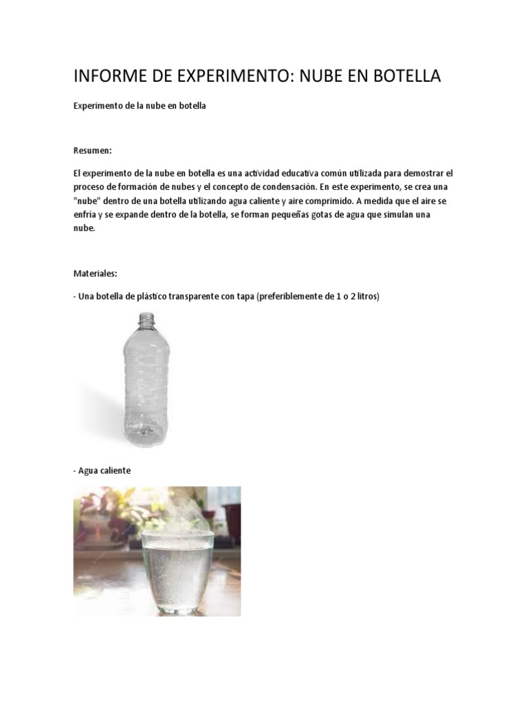 Informe de Experimento | PDF