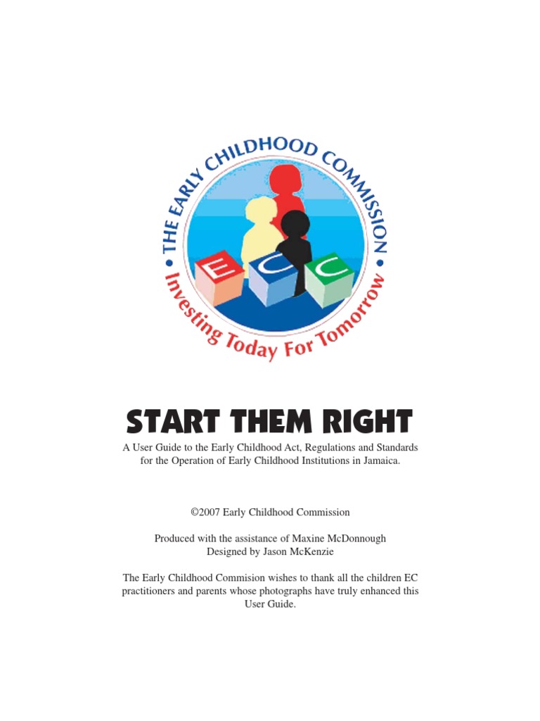 Start Them Right User Guide | PDF | Child Development | Children's Rights