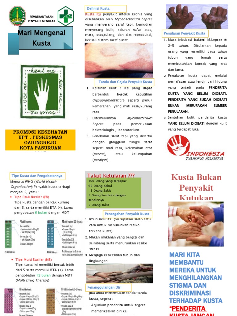 Leaflet Kusta | PDF