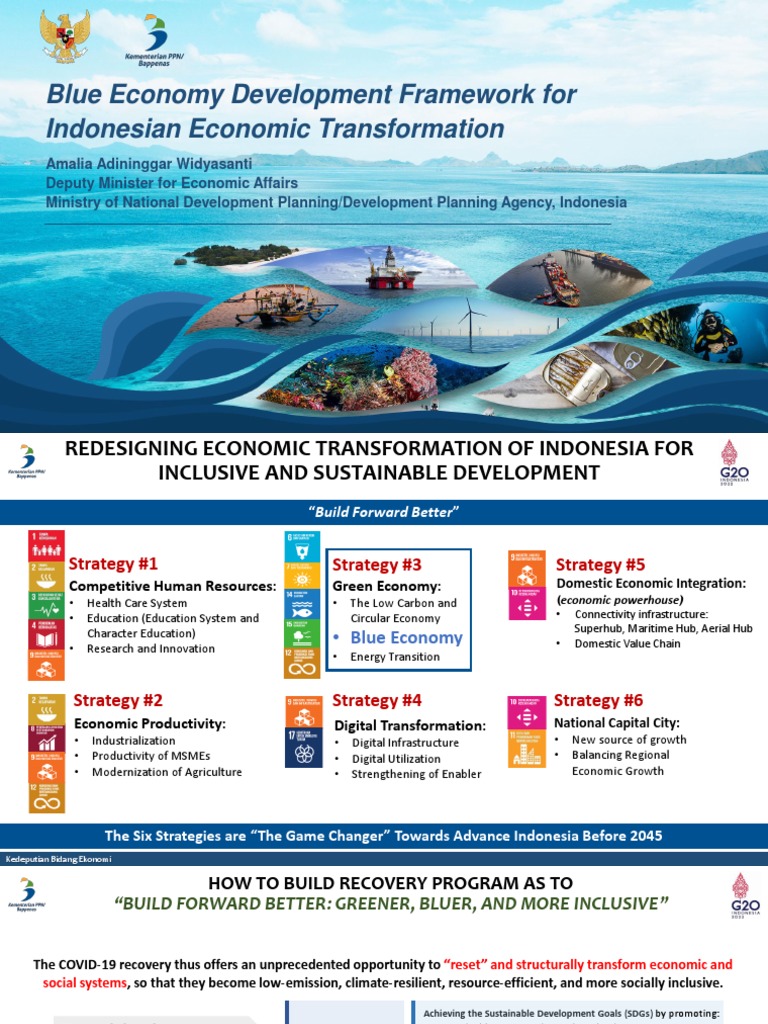 (19 07 2022) Blue Economy Roadmap | PDF