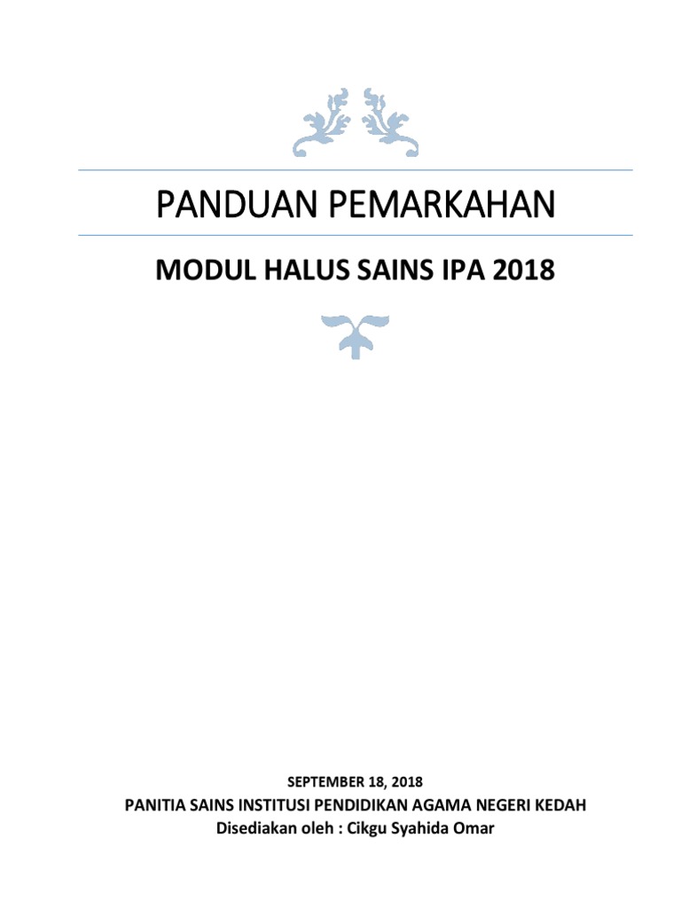 SKEMA MODUL HALUS | PDF
