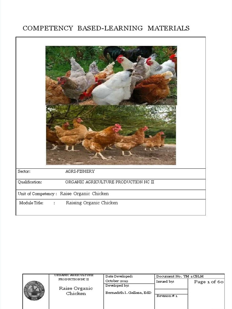 Organic Chicken Raising Guide | PDF | Chicken | Ornithology