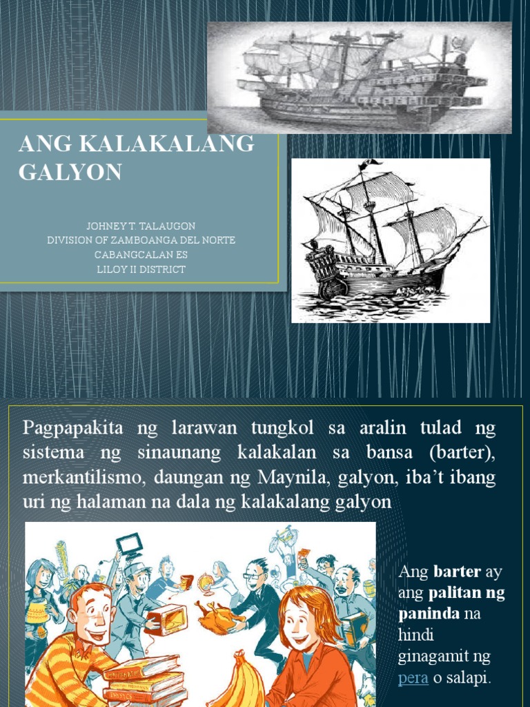 Ang Kalakalang Galyon | PDF