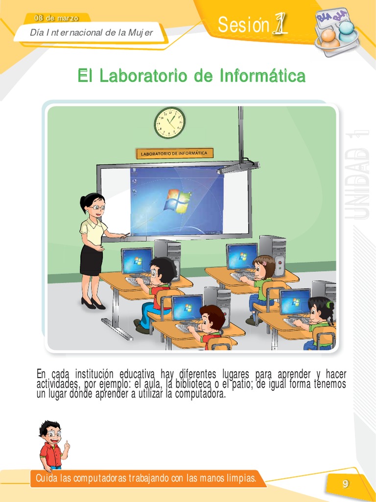 1er Grado - 01 Sesion | PDF | Informática