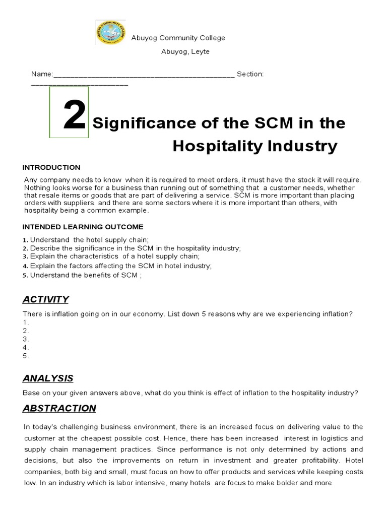 SCM - Module 2 | PDF | Supply Chain Management | Supply Chain