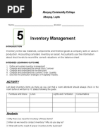 IC Inventory Discrepancy Report 11278 | PDF | Inventory