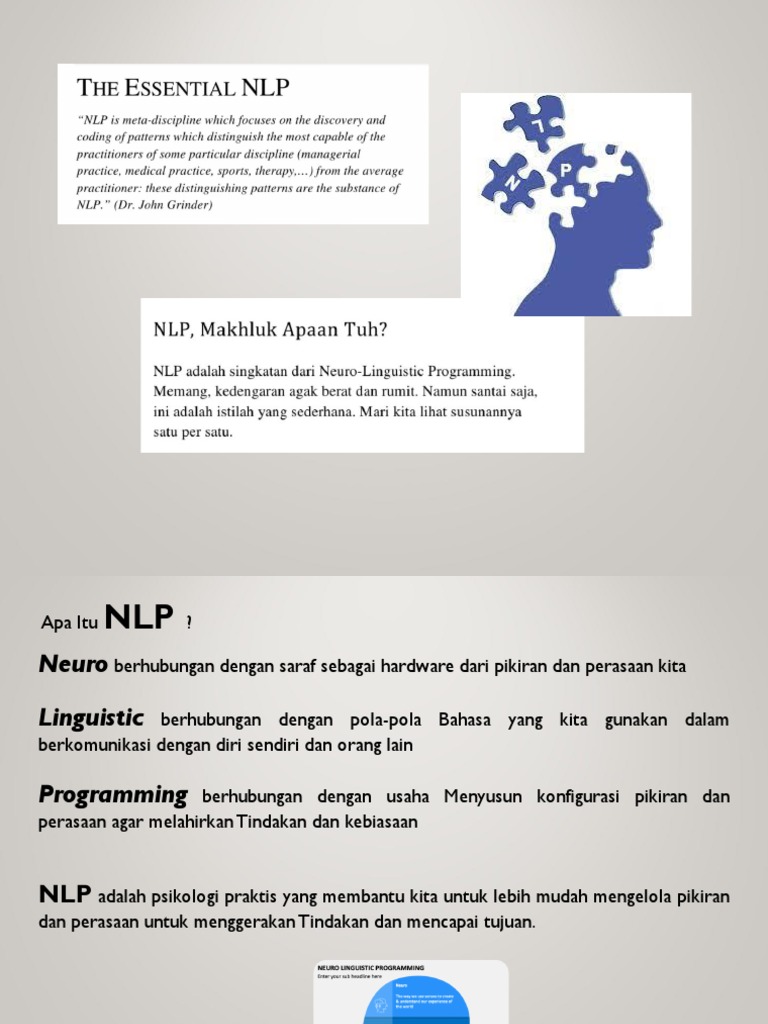 Coaching With NLP | PDF