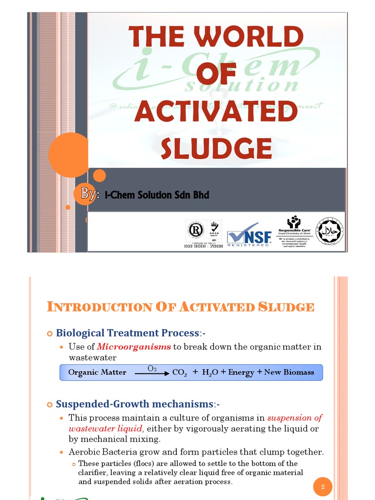The World of Activated Sludge | PDF | Environmental Engineering | Bacteria