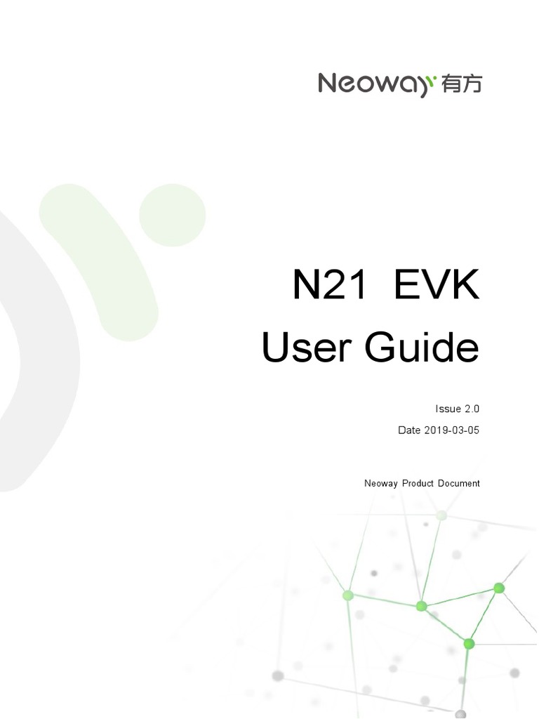 Neoway N21 DEMO User Guide V2 0 | PDF