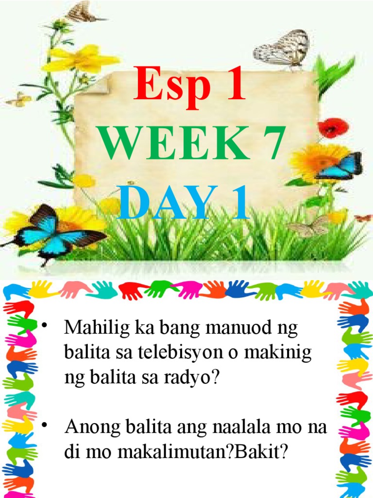 Grade 1 PPT All Subjects Quarter 4 Week 7 - Day 1 | PDF