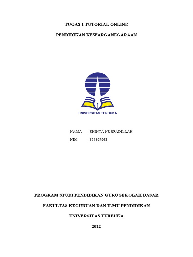 Tugas 1 Tutorial Online PKN | PDF