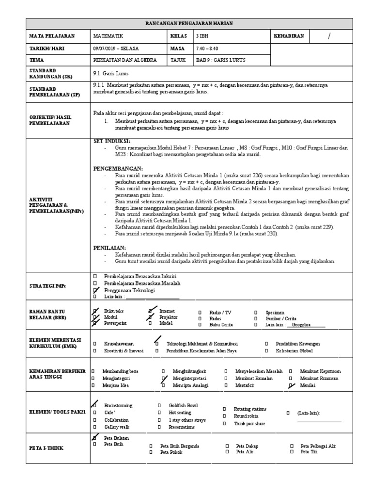 RPH T3 Minggu 25 | PDF