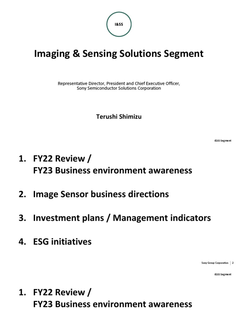 Sony Sensor | PDF | Sony | Risk