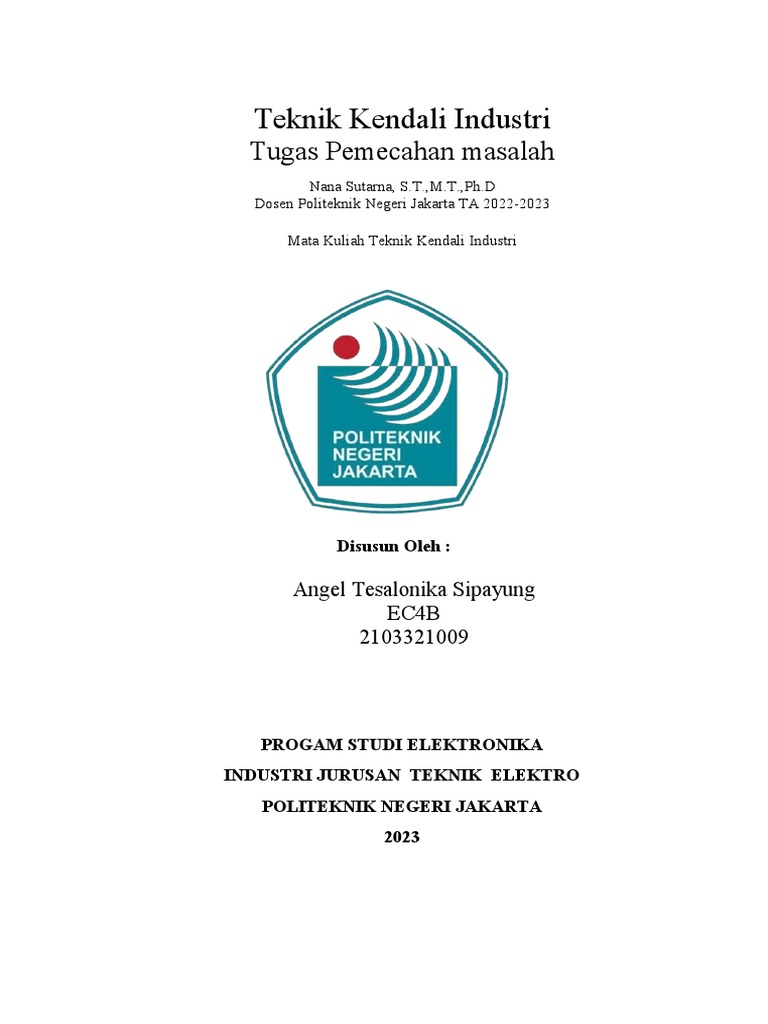 EC4A - Serly Yorra - Teknik Kendali Industri | PDF