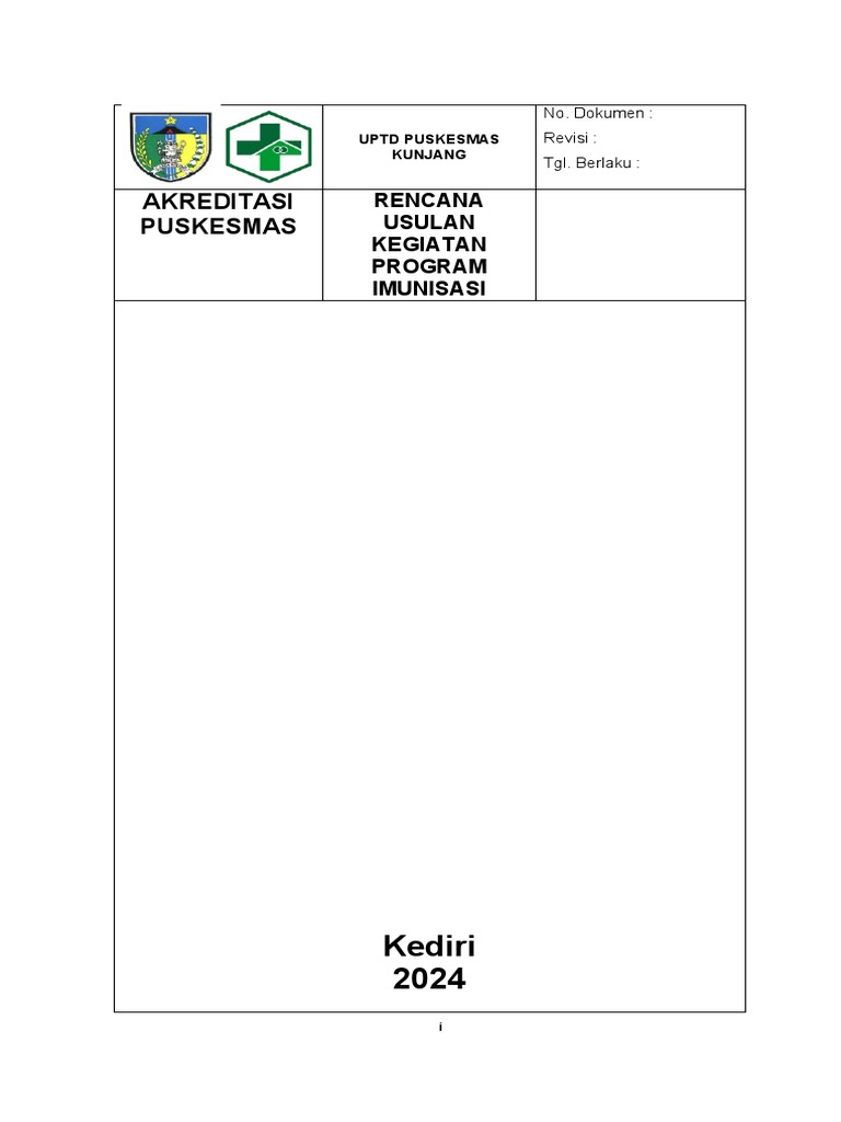 Ruk Imunisasi 2024 | PDF