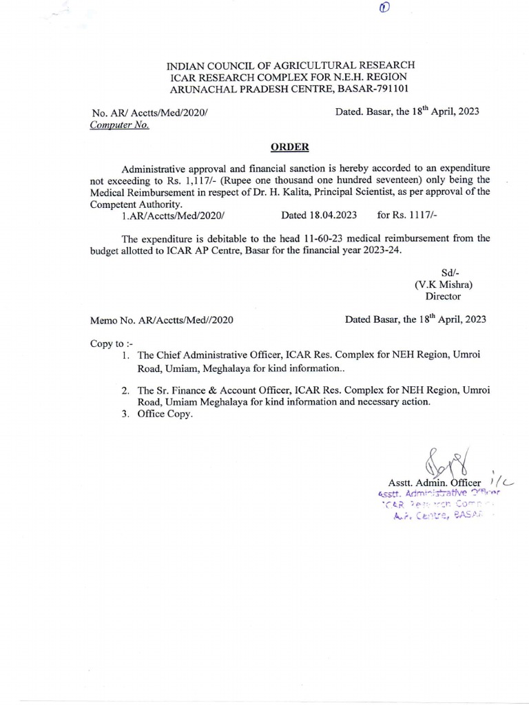 Section Order TA & Med | PDF