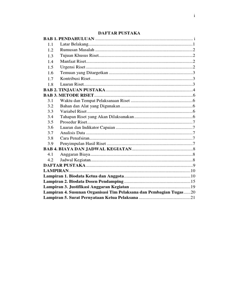 Proposal PKM Fix | PDF