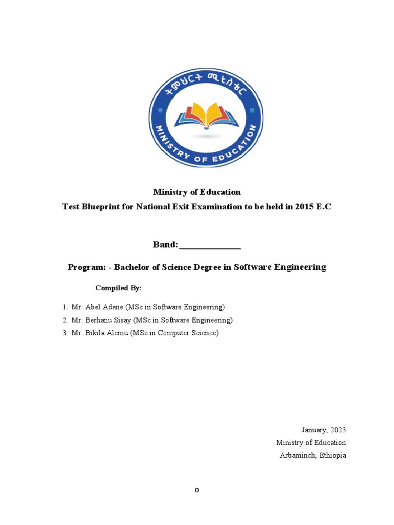 Software Engineering Pdf Educational Assessment Engineering