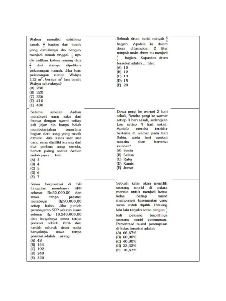 Aritmatika Dasar | PDF