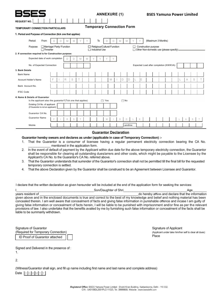 Guarantor Undertaking | PDF