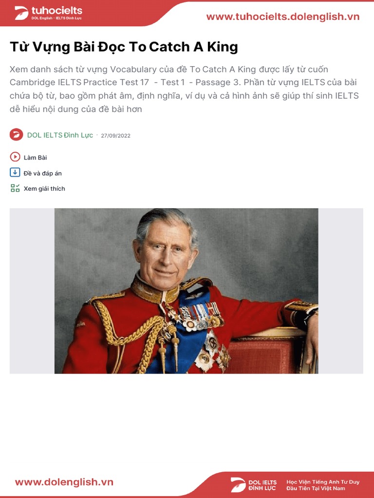 To Catch A King | PDF