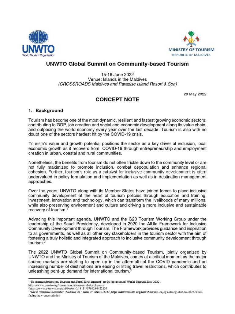Global Summit Concept Note - 200522 | PDF