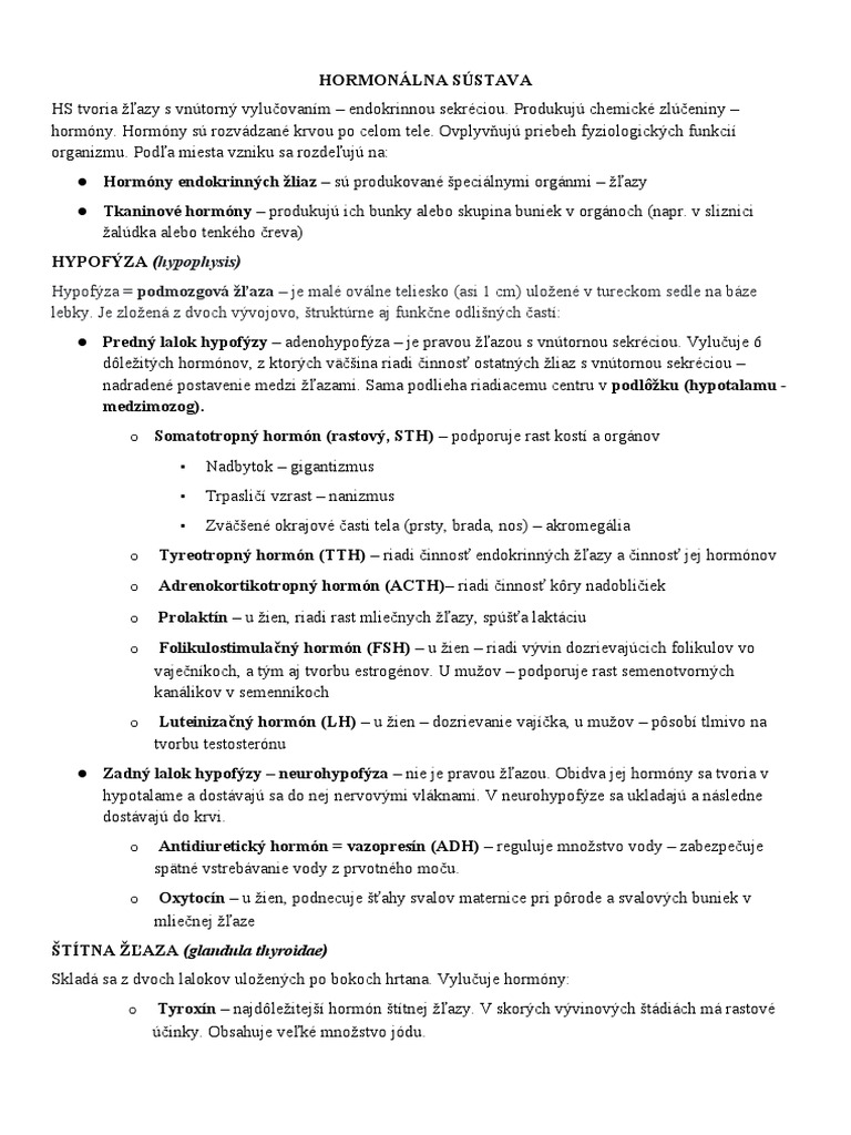 Hormonalna Sustava D | PDF
