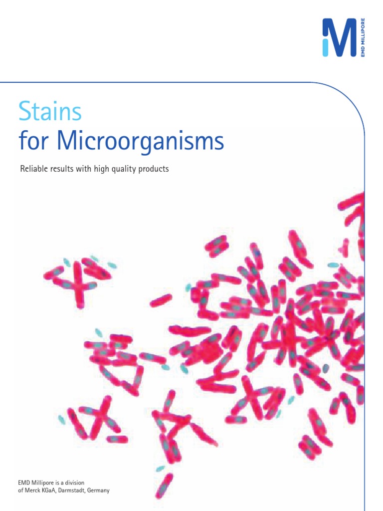 Merc130164 w287708 Stains For Microorganisms Ms | PDF | Staining ...