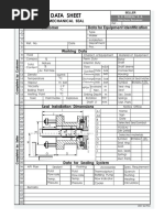 Mechanical Seal Drawing | PDF
