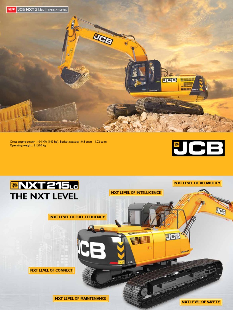 JCB 215 Service Check List | PDF | Engines | Pump