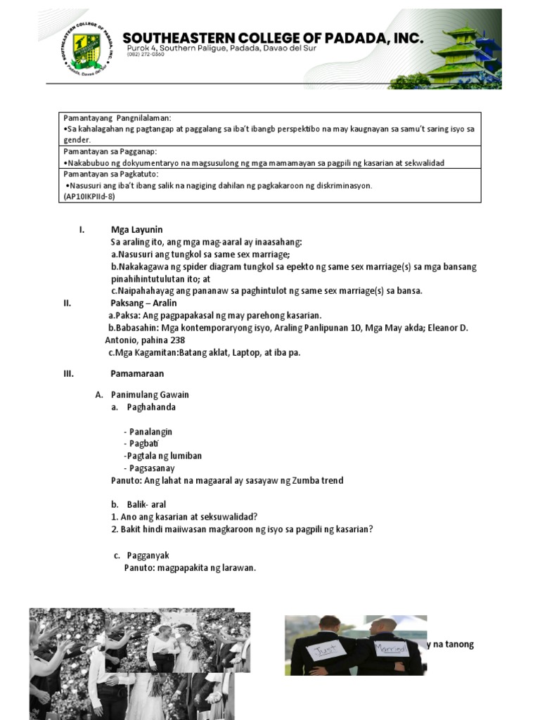Lesson Plan Sample | PDF