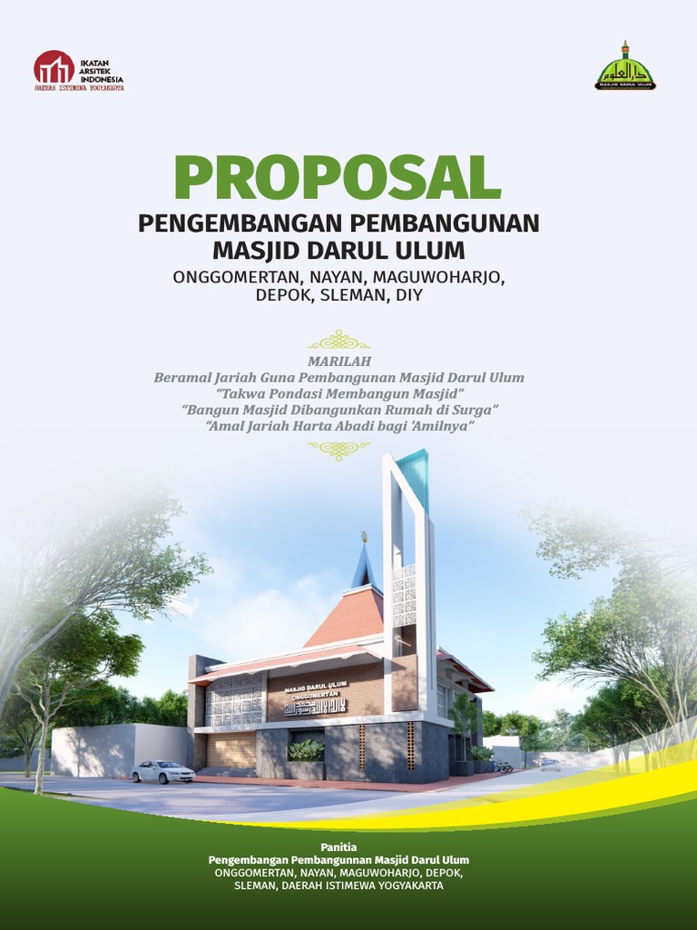 Proposal Masjid - Instansi - EDISI REVISI - L | PDF