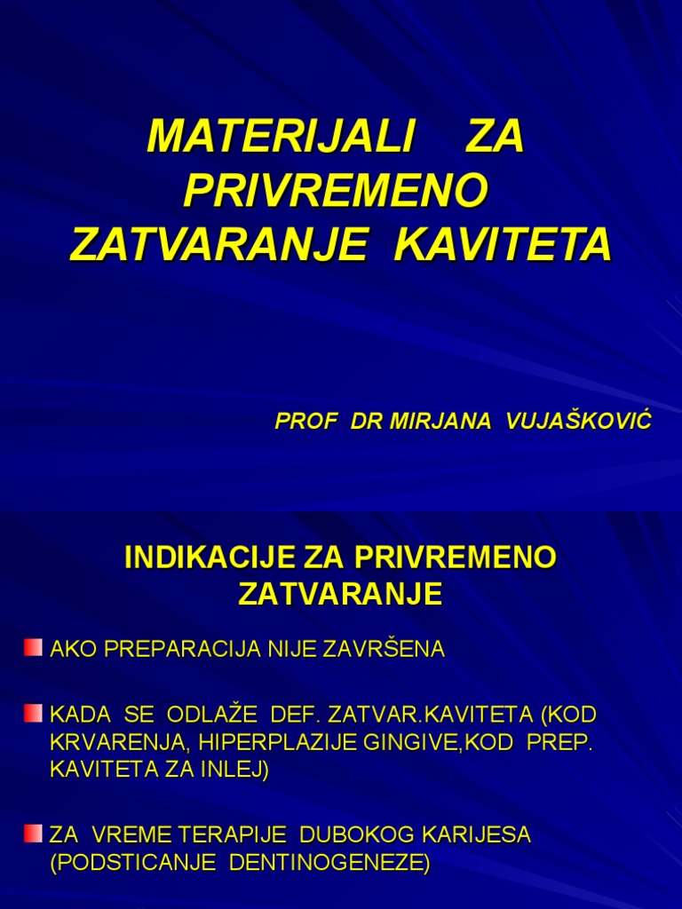 Privrem Ispuni KL Primena | PDF
