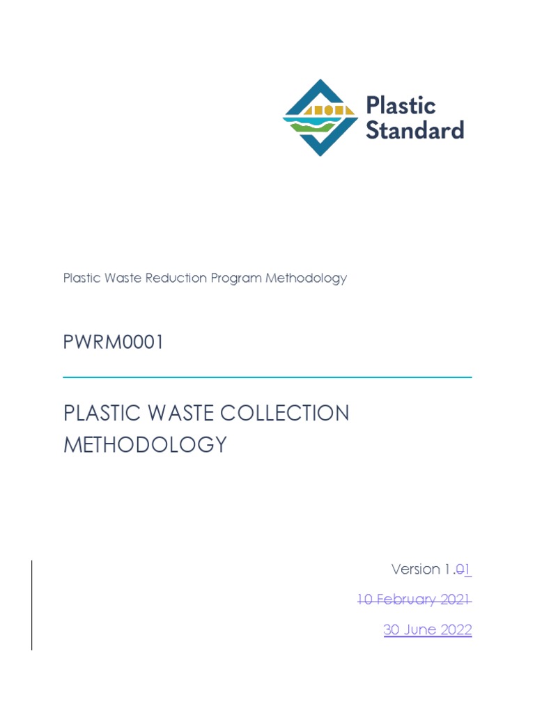 PWRM0001 - Plastic Waste Collection Methodology v1.1 - Redline | PDF