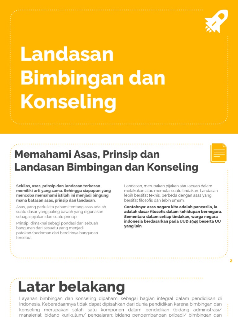 3. Landasan Bimbingan dan Konseling | PDF