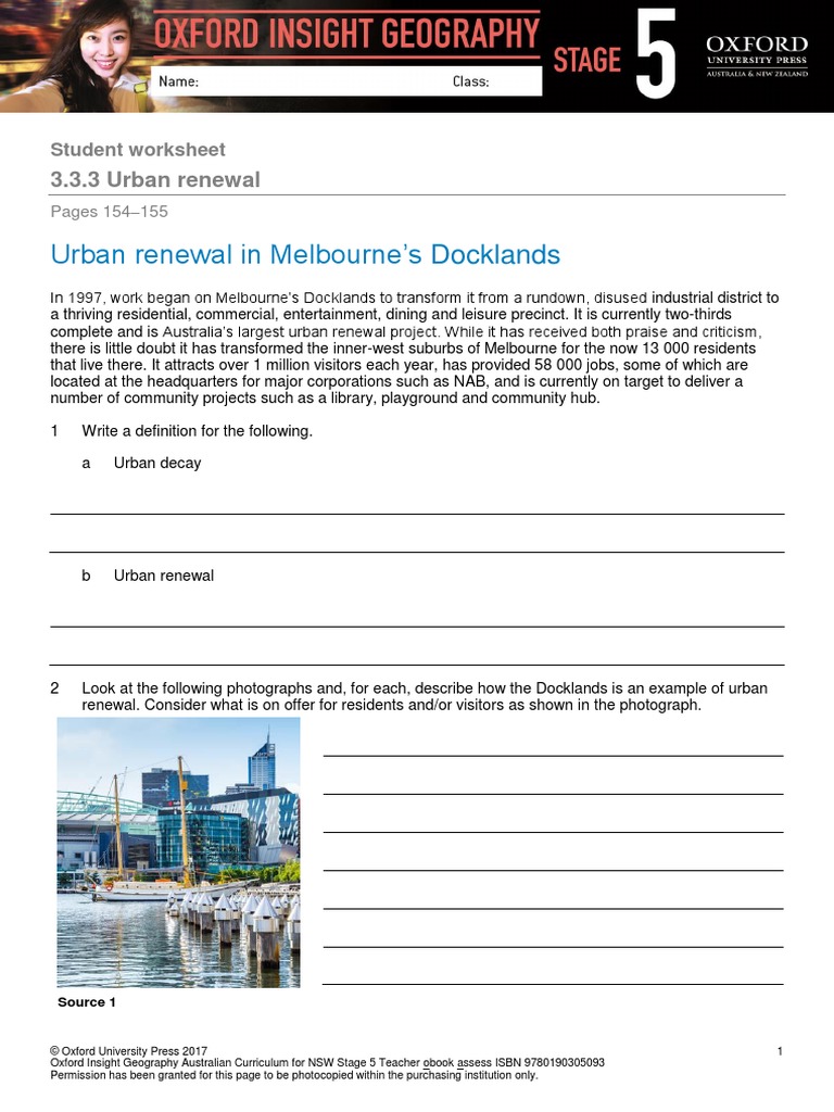 Urban Renewal in Melbourne | PDF