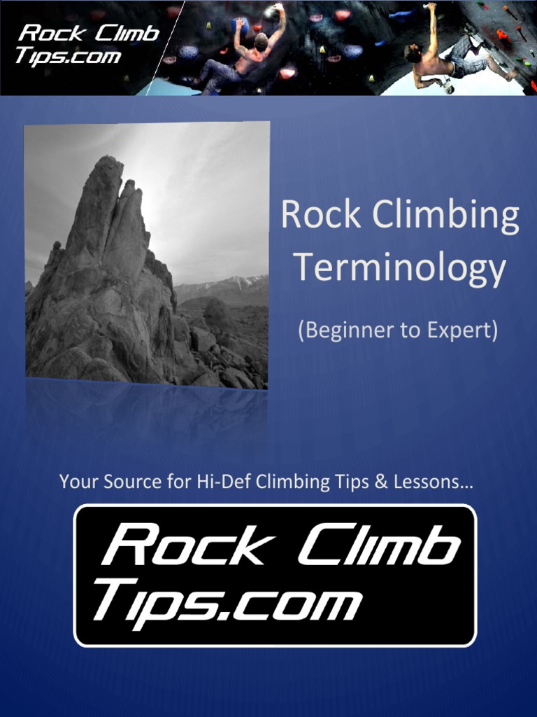Essential Rock Climbing Terms Guide | PDF