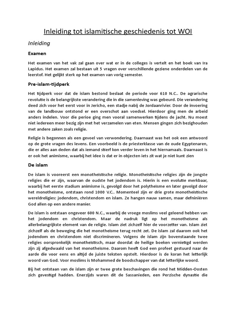 Notities - Doorlopende Tekst | PDF