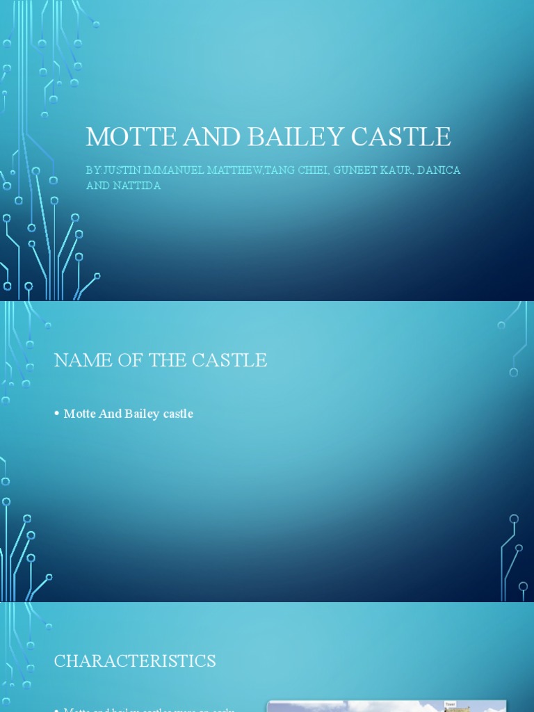 Motte and Bailey Powerpoint Set C | PDF