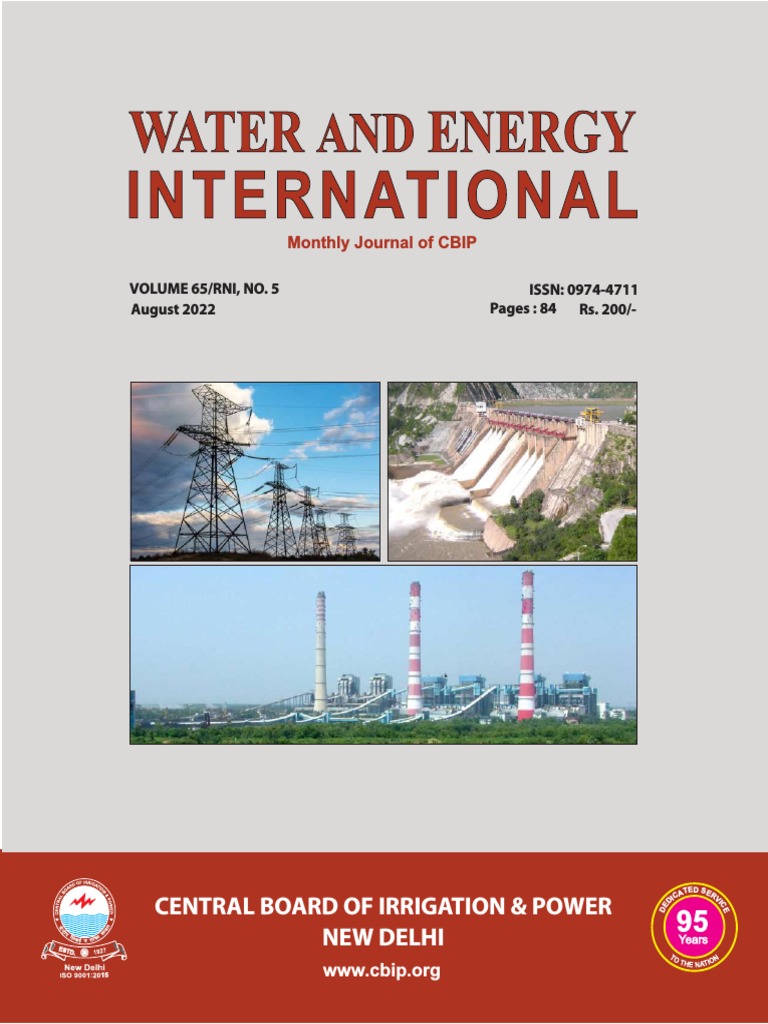 W&e August 2022 Cbip - Compressed | PDF