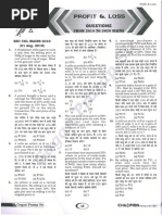 Percentages-CAT-Previous Year Questions | PDF
