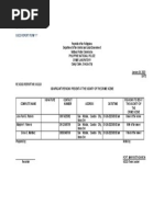 SOCO Evidence Inventory Report Form | PDF | Social Science | Law