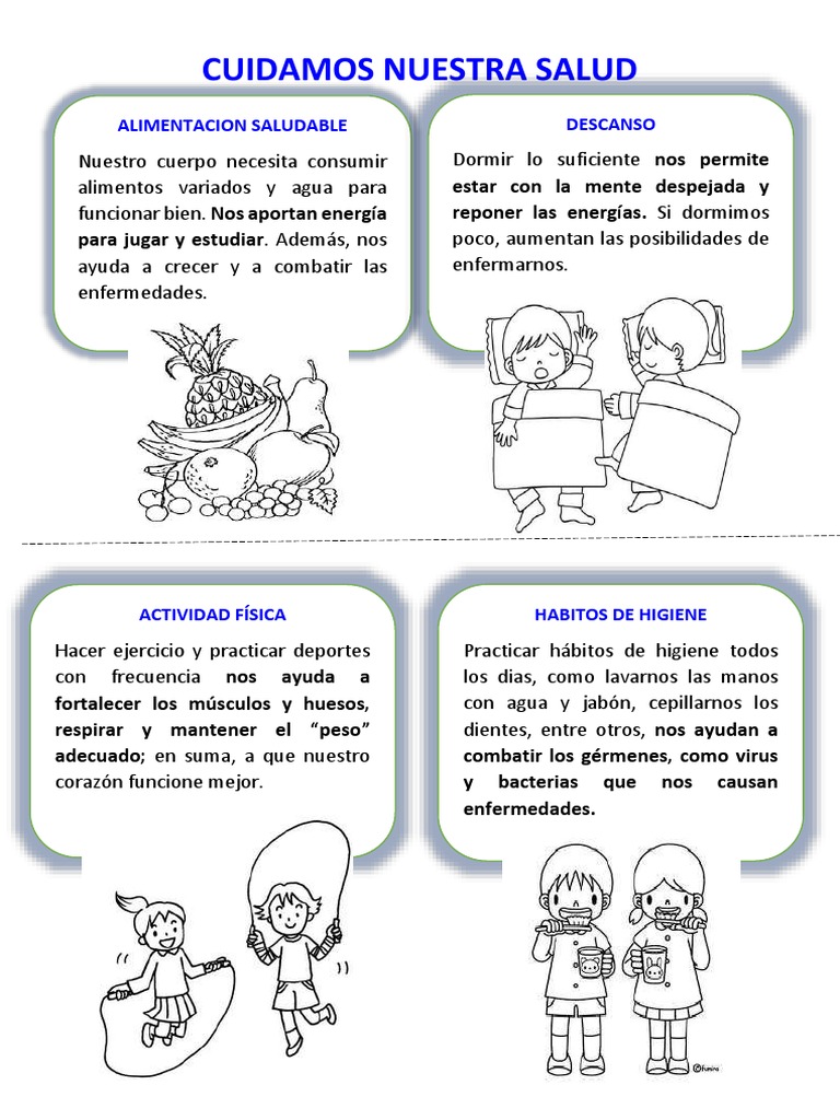 Ficha de Lectura Cuidamos Nuestra Salud | PDF